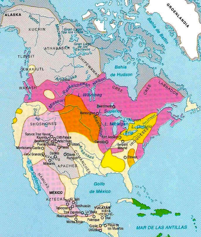 América apache-iroquesa