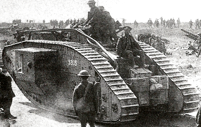 Tanque Mark V británico